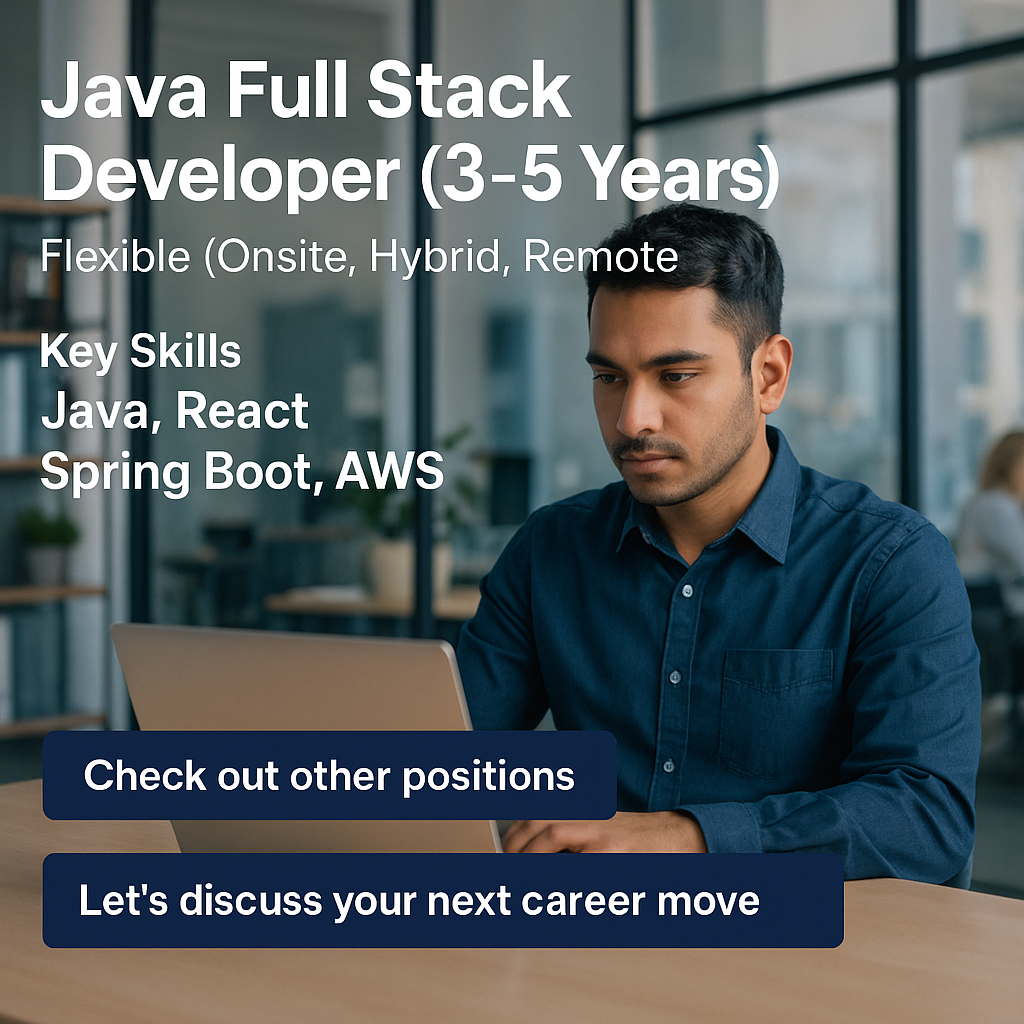 Java Full Stack Developer (3–5 Years) - Rishi Writes